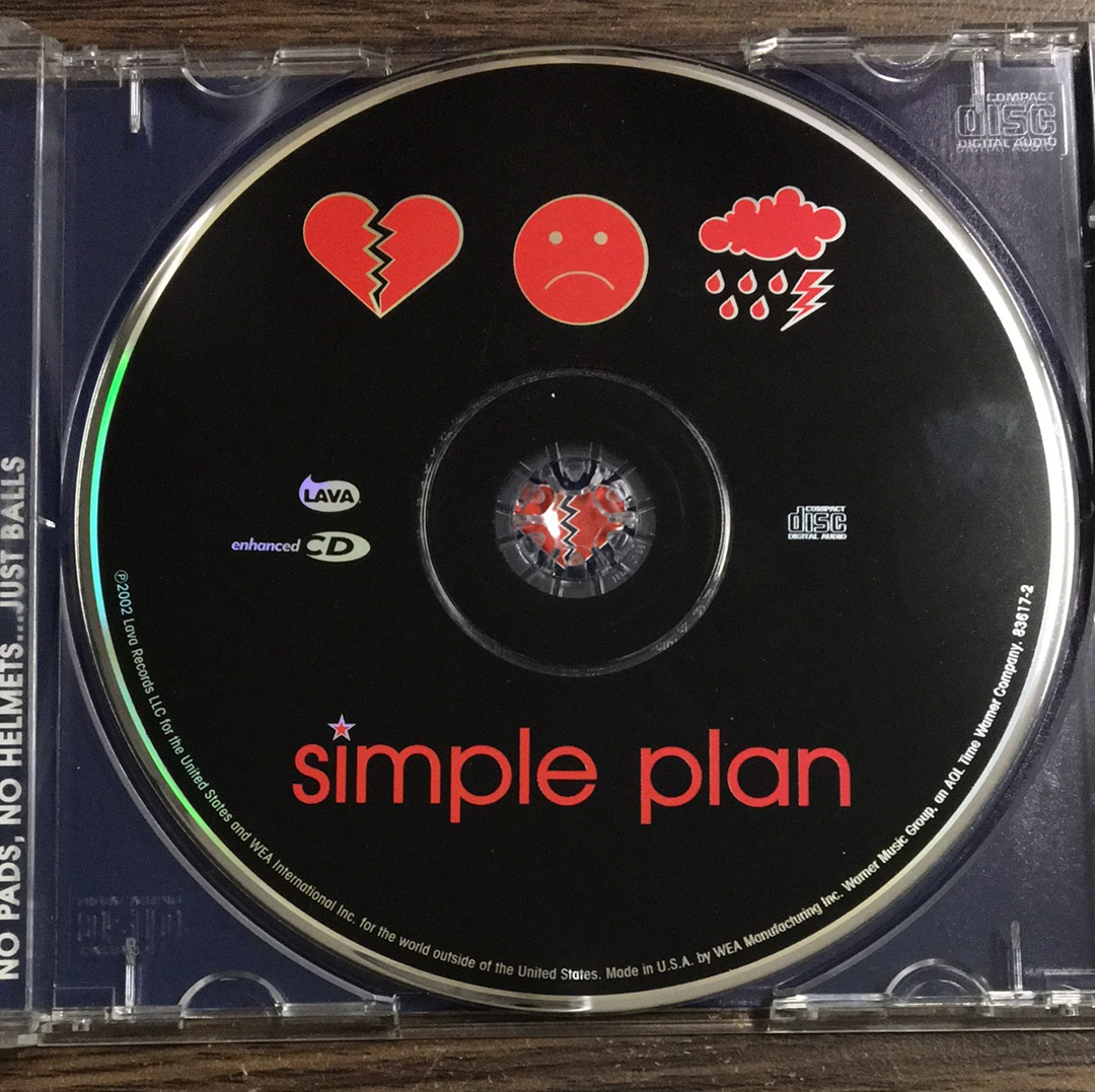 Simple Plan No Pads, No Helmets, Just Balls CD – Somos Gallery