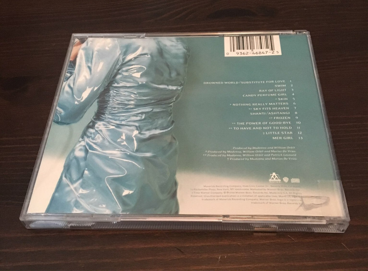 Madonna Ray of Light CD – Somos Gallery